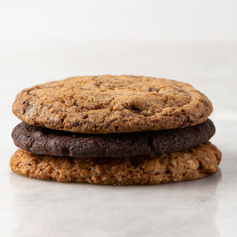 Cookie Assortment (Chocolate chunk, Double Chocolate and Oatmeal Raisin ...